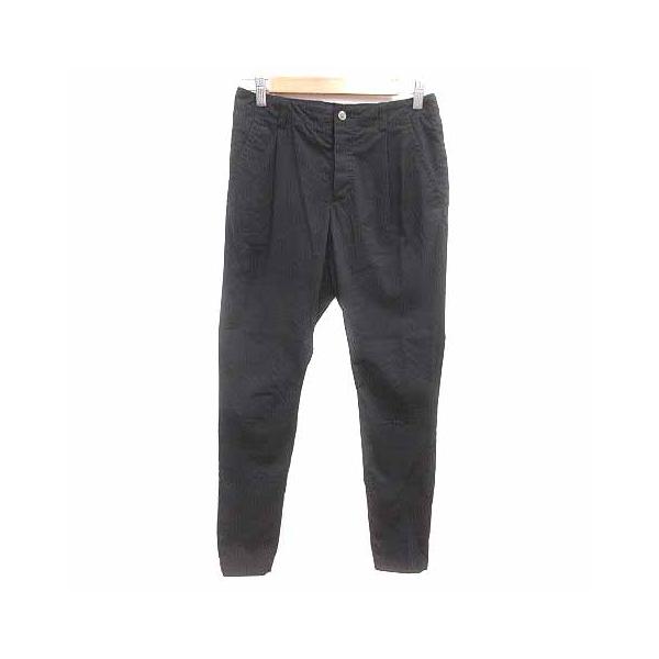 ノートエシロンス note et silence テーパードパンツ スラックス 1 S 黒 ブラック /YK レディース【ブランド】ノートエシロンス note et silence【表記サイズ】1（日本サイズS程度）【実寸サイズ】ウエスト：...