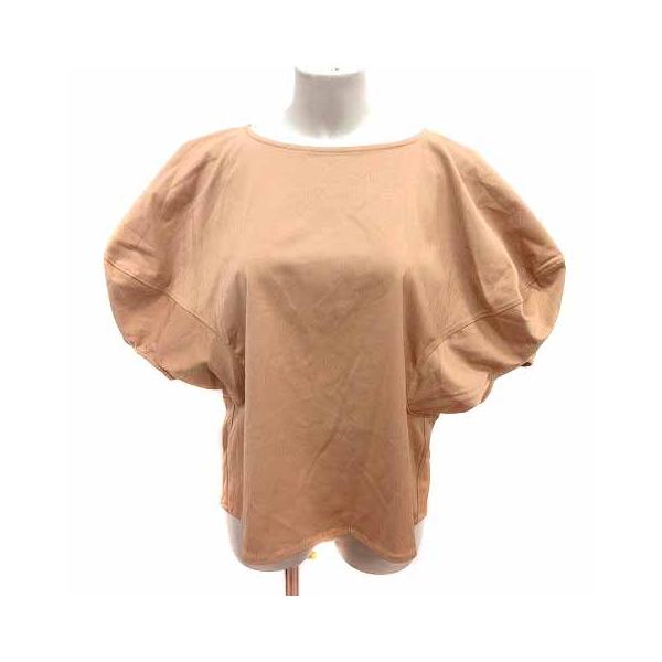 アイアム I_am カットソー バルーンスリーブ 五分袖 F ベージュ /YK レディース【表記サイズ】F（日本サイズフリーサイズ）【実寸サイズ】身幅：約62cm　着丈：約53cm　ゆき丈：約50cm　　【素材】ポリエステル72％ 綿27％...