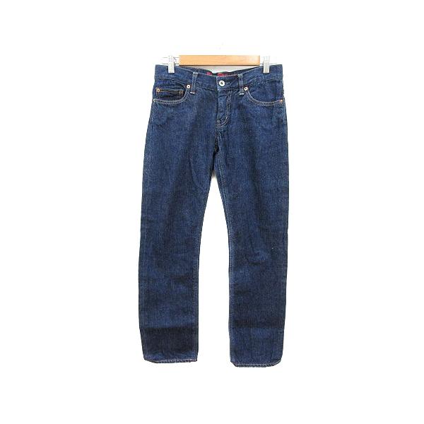 レイシーラディアント Racy Radiant デニムパンツ ジーンズ テーパード 26 M 紺 ネイビー /MN レディース【表記サイズ】26（日本サイズM相当）【実寸サイズ】ウエスト：約70cm　もも幅：約24cm　裾幅：約16cm　股...