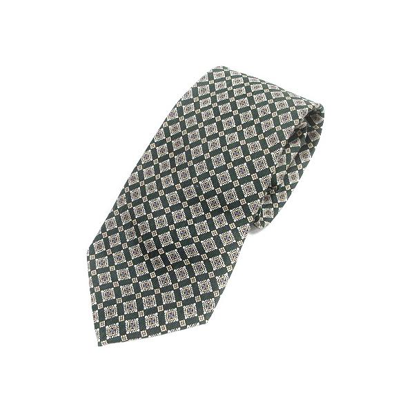 マリノガブリ Marino Gabri ネクタイ レギュラータイ 総柄 絹 シルク 緑 グリーン /MN ●RY メンズ【表記サイズ】サイズ表記なし(実寸サイズをご覧ください)【実寸サイズ】大剣幅 約8.5cm 　小剣幅 約3.5cm 　全...