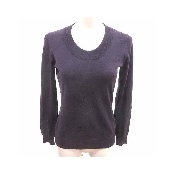 プレミス Premise ニット カットソー 長袖 ウール 38 M 紫 パープル /YK レディース【ブランド】プレミス Premise【表記サイズ】38（日本サイズM程度）【実寸サイズ】肩幅：約31.5cm　身幅：約40.5cm　着丈：...