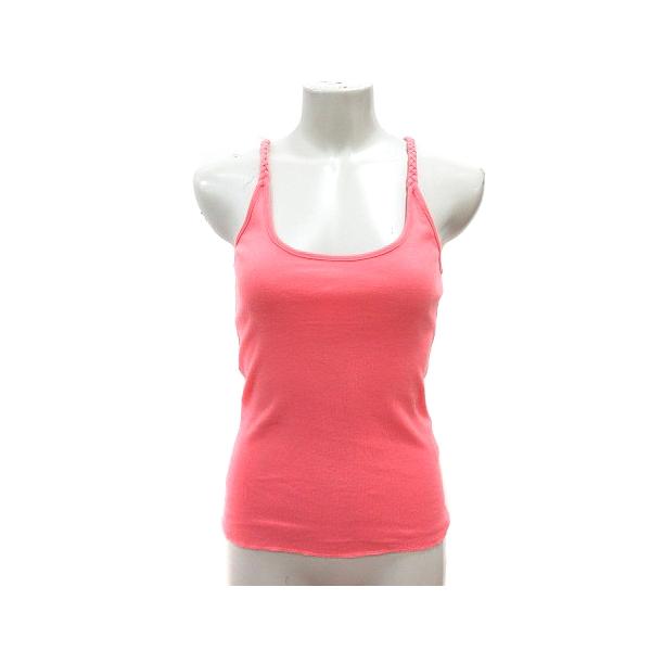 ウィッティーアンドピッティー witty&amp;pitty キャミソール カットソー 2 M ピンク /MN ●RY レディース【表記サイズ】2（日本サイズM相当）【実寸サイズ】身幅：約34cm　前身頃：約46cm　総丈：約60cm　後身...