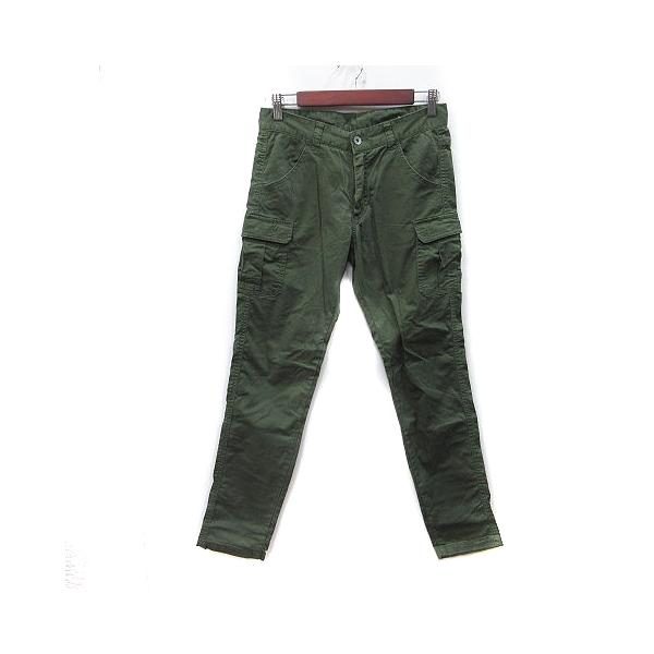 レプシィム ローリーズファーム LEPSIM LOWRYS FARM スキニーパンツ カーゴ M 緑 カーキ /YI レディース【ブランド】レプシィム ローリーズファーム LEPSIM LOWRYS FARM【表記サイズ】M【実寸サイズ】ウ...