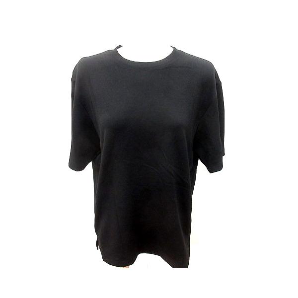 チャーリーブレイバー Charee Braver カットソー Uネック 半袖 2 黒 ブラック /RT メンズ【表記サイズ】2【実寸サイズ】肩幅：約46cm　身幅：約49cm　着丈：約63cm　袖丈：約22.5cm　　【素材】ナイロン54％...