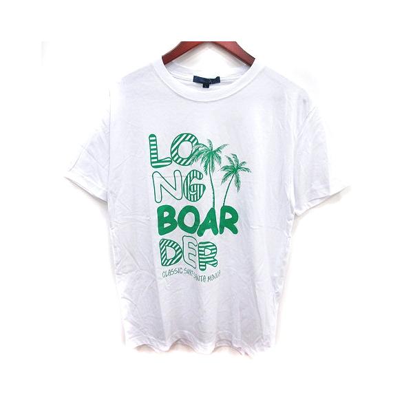 未使用品 ドープ Dope.H カットソー Tシャツ Uネック 半袖 L 白 ホワイト /RT メンズ【表記サイズ】L【実寸サイズ】肩幅：約47cm　身幅：約51cm　着丈：約68cm　袖丈：約19cm　　【素材】綿100％【色】白【状態】...
