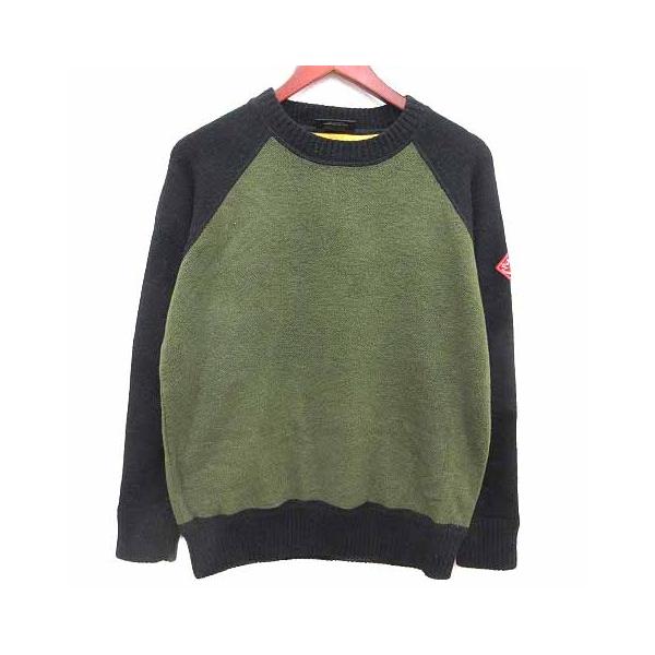 コムサコミューン COMME CA COMMUNE ニット セーター フリース バイカラー 長袖 緑 グリーン 黒 ブラック /YK メンズ【ブランド】コムサコミューン COMME CA COMMUNE【表記サイズ】サイズ表記なし(実寸サイ...