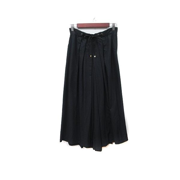 ローズバッドカップルズ ROSE BUD COUPLES ワイドパンツ スカンツ F 黒 ブラック /YI レディース【ブランド】ローズバッドカップルズ ROSE BUD COUPLES【表記サイズ】F（フリーサイズ）【実寸サイズ】ウエスト...