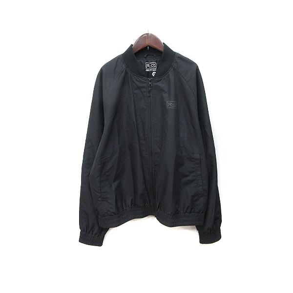 ライザ RYZA ジャケット ジャンパー ブルゾン XL 黒 ブラック /YI ●RY メンズ【ブランド】ライザ RYZA【表記サイズ】XL【実寸サイズ】身幅：約63cm　着丈：約64cm　ゆき丈：約93cm　　【素材】表地 裏地 ポリエス...
