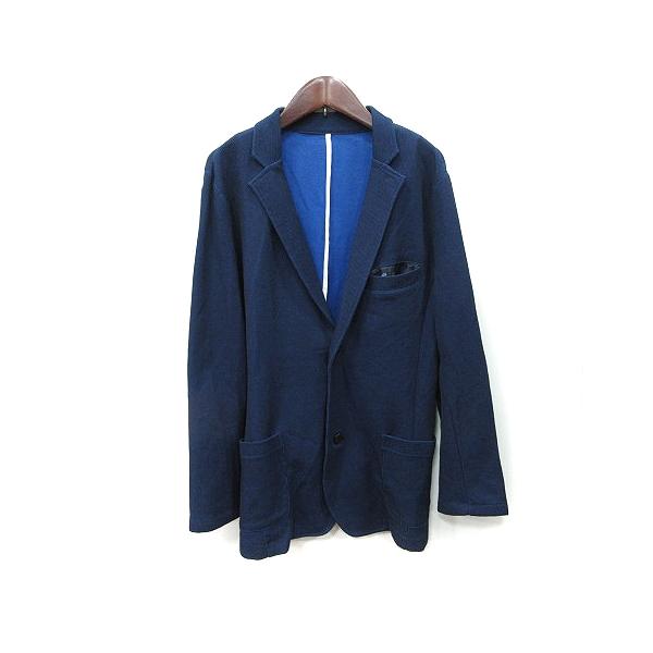 コモンミーツアンコモン common meets uncommon テーラードジャケット 3 M〜L 紺 ネイビー /YI メンズ【表記サイズ】3（M〜L）【実寸サイズ】肩幅：約41cm　身幅：約50cm　袖丈：約55cm　着丈：約65cm...