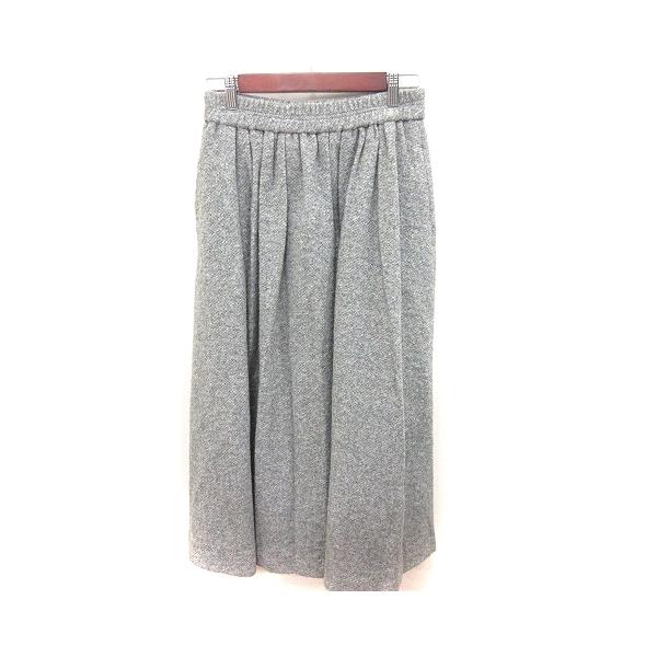 キャベジス＆ローゼズ CABBAGES＆ROSES スカート フレア マキシ モヘア混 グレー /RT レディース【表記サイズ】サイズ表記なし(実寸サイズをご覧ください)【実寸サイズ】ウエスト：約66cm　ヒップ：約100cm　スカート丈：...