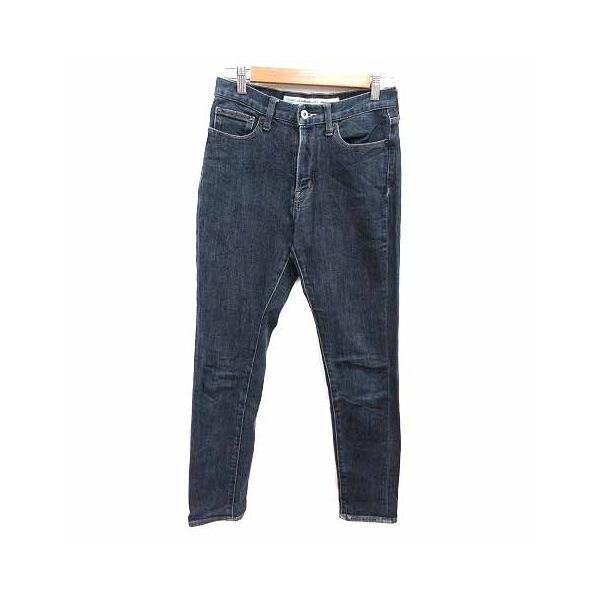 ニコアンド Niko and.. JEANS デニムパンツ ジーンズ M インディゴ /YK レディース【ブランド】ニコアンド Niko and..【表記サイズ】M【実寸サイズ】ウエスト：約64cm　もも幅：約25cm　裾幅：約13cm　股...