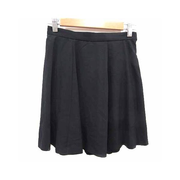 未使用品 ミシェルマカロン michell Macaron フレアスカート ミニ インナーパンツ M 黒 ブラック /YK レディース【ブランド】ミシェルマカロン michell Macaron【表記サイズ】M【実寸サイズ】ウエスト：約59...