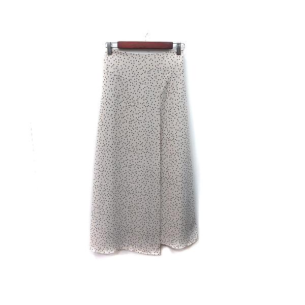 バーニーズニューヨーク BARNEYS NEW YORK タイトスカート ロング シフォン ドット 38 M ベージュ /YI レディース【ブランド】バーニーズニューヨーク BARNEYS NEW YORK【表記サイズ】38（Mサイズ）【実...