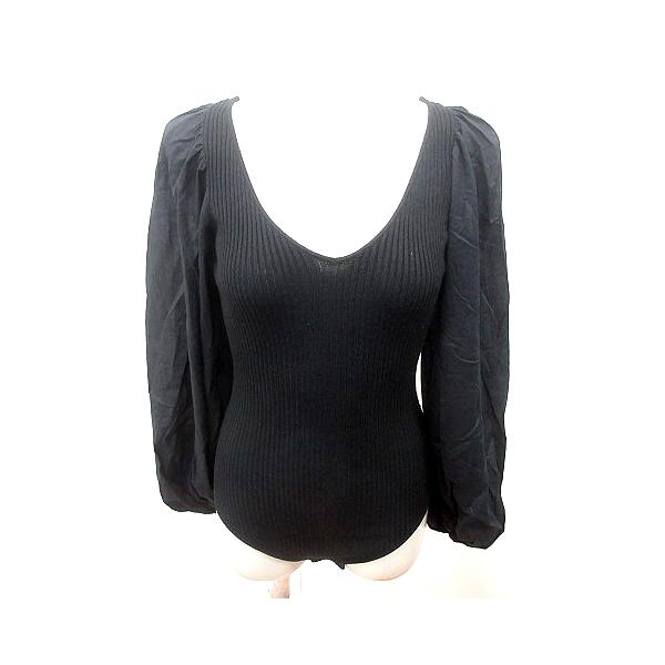 ロザリー Rosary シャツ ブラウス 長袖 F 黒 ブラック /RT レディース【表記サイズ】F【実寸サイズ】肩幅：約27cm　身幅：約35cm　着丈：約54cm　袖丈：約62cm　　【素材】ポリエステル54％アクリル20％ナイロン20...