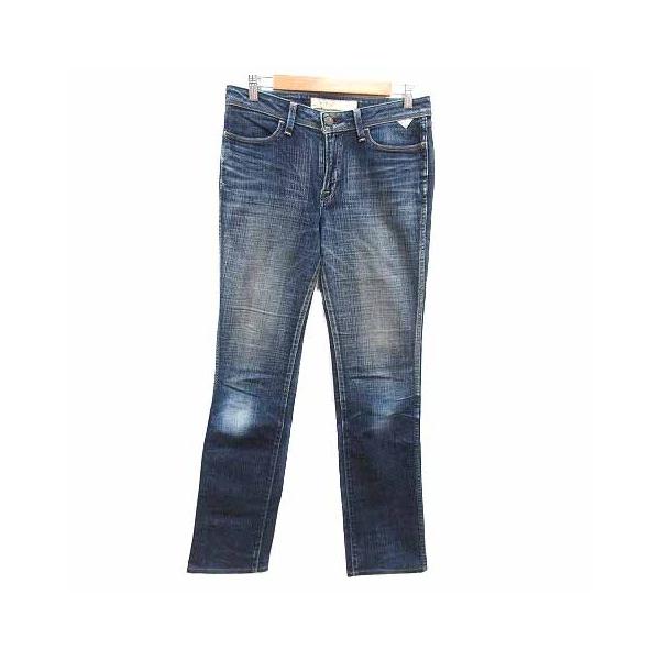 ブラッパーズ BRAPPERS デニムパンツ ジーンズ 71(32-4) L インディゴ /YK レディース【表記サイズ】71(32-4)（日本サイズL程度）【実寸サイズ】ウエスト：約74cm　もも幅：約26.5cm　裾幅：約17.5cm　...