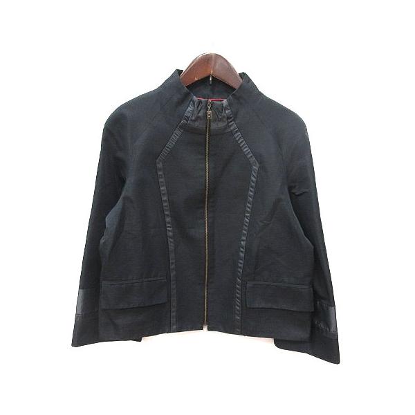 ヒコルヒラー hicole hiller ジャケット 総裏地 2 黒 ブラック /MS レディース【ブランド】ヒコルヒラー hicole hiller【表記サイズ】2（日本サイズM程度）【実寸サイズ】身幅：約48cm　着丈：約53cm　ゆき...