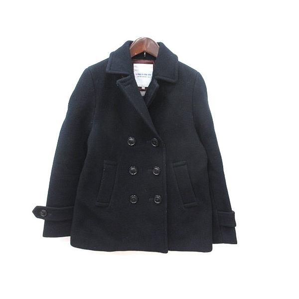 ユナイテッドアローズ A DAY IN THE LIFE UNITED ARROWS Pコート ピーコート ウール 総裏地 38 濃紺 ネイビー /MS レディース【ブランド】ユナイテッドアローズ A DAY IN THE LIFE UNI...