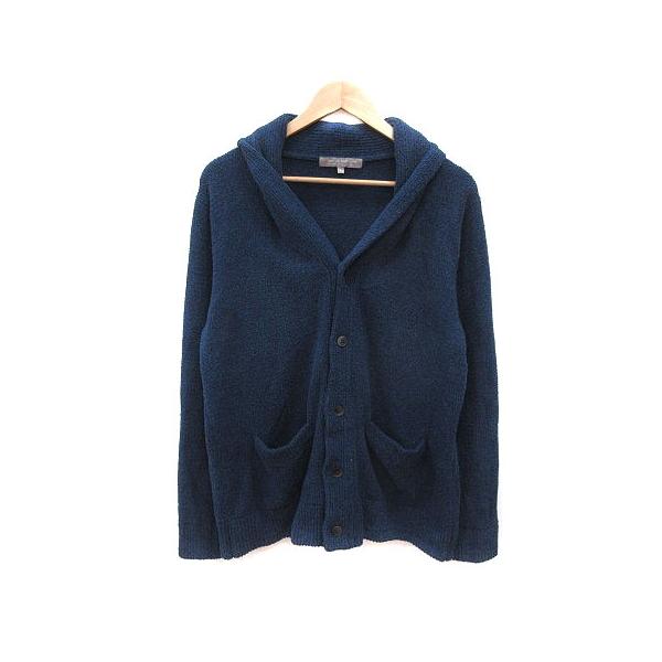 ユナイテッドアローズ A DAY IN THE LIFE UNITED ARROWS カーディガン ニット 長袖 L 青 ブルー /MS メンズ【ブランド】ユナイテッドアローズ A DAY IN THE LIFE UNITED ARROWS...