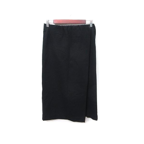 ディレクトワール DIRECTOIRE タイトスカート ロング ナイロン 38 M 黒 ブラック /YI レディース【表記サイズ】38（Mサイズ）【実寸サイズ】ウエスト：約66〜cm　ヒップ：約86cm　スカート丈：約71cm　　【素材】ナ...