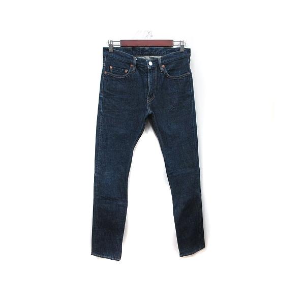 リッチフィールド RICHFIELD パンツ デニム ジーンズ 28 紺 ネイビー /YI メンズ【表記サイズ】28【実寸サイズ】ウエスト：約70cm　もも幅：約22cm　裾幅：約14cm　股上：約20cm　股下：約72cm　　【素材】綿 ...
