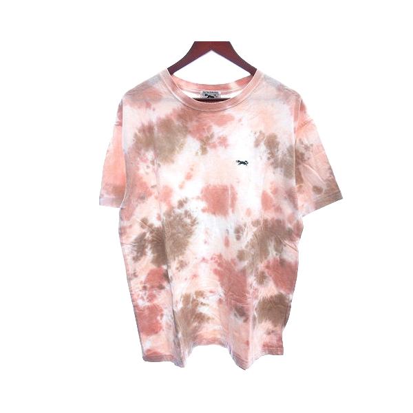 タウンクラフト TOWNCRAFT The Fox Collection カットソー Tシャツ ラウンドネック オーバーサイズ タイダイ柄 半袖 F オレンジ /AU【ブランド】タウンクラフト TOWNCRAFT【表記サイズ】F【実寸サイズ...