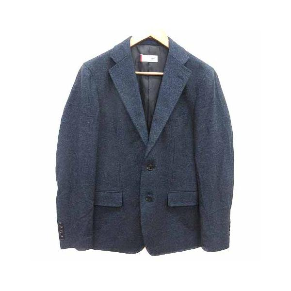 メンズメルローズ MEN'S MELROSE Complet par MEN'S MELROSE テーラードジャケット 総裏地 ウール 3 L 紺 ネイビー /YK メンズ【ブランド】メンズメルローズ MEN'S MELROSE【表記サイズ...