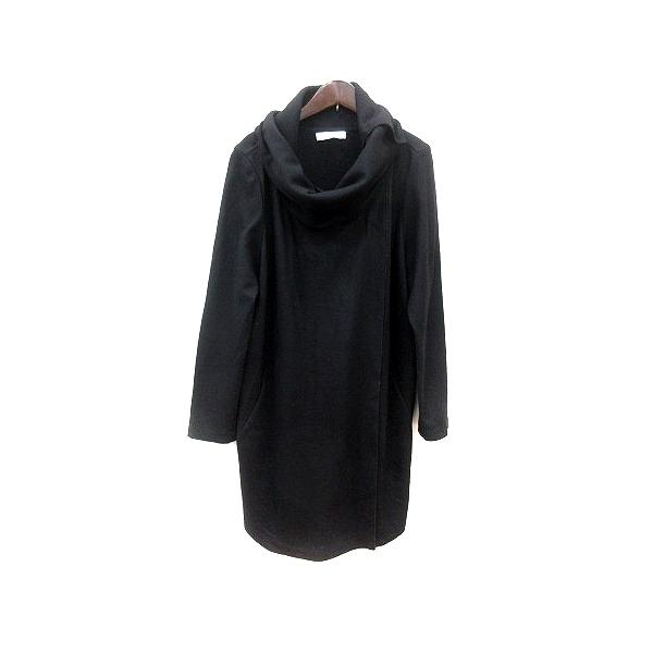 ノット KNOTT トゥモローランド コート ロング ウール 1 S 黒 ブラック /MN レディース【ブランド】ノット KNOTT トゥモローランド【表記サイズ】1（日本サイズS相当）【実寸サイズ】肩幅：約37cm　身幅：約52cm　着丈...