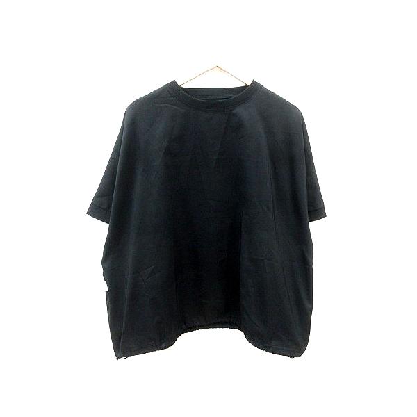 フリークスストア FREAKS STORE カットソー Tシャツ クルーネック 五分袖 F 黒 ブラック /MN メンズ【ブランド】フリークスストア FREAKS STORE【表記サイズ】F【実寸サイズ】身幅：約74cm　着丈：約64cm　...