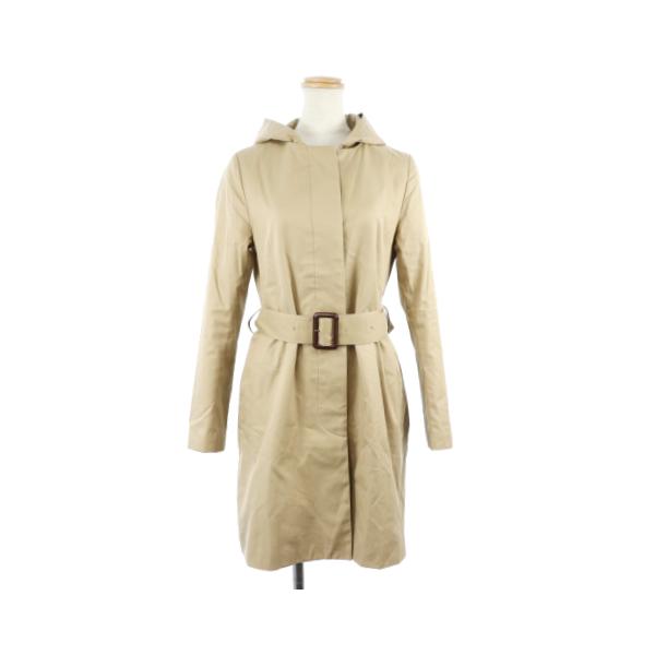 スピック&amp;スパン Spick&amp;Span コート トレンチ ロング フード シングル 36 ベージュ /RI17 レディース【ブランド】スピック&amp;スパン Spick&amp;Span【表記サイズ】36【実寸サイズ】肩幅...