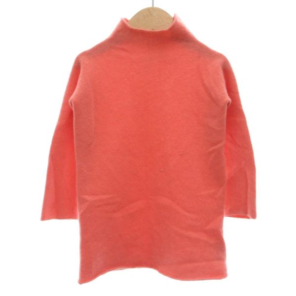 エルメス HERMES ハイネックカシミヤニット セーター 長袖 2 ロールネック ピンク /GV ■GY62 キッズ【ブランド】エルメス HERMES【表記サイズ】2【実寸サイズ】身幅：28cm　着丈：41cm　ゆき丈：41cm　　【素材...