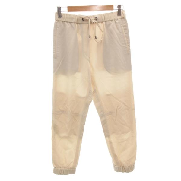 ブルネロクチネリ BRUNELLO CUCINELLI パンツ スラックス ジョガー 絹 シルク 42 ベージュ ドローストリング ゴムウエスト /FF ■GY62 レディース【ブランド】ブルネロクチネリ BRUNELLO CUCINELL...