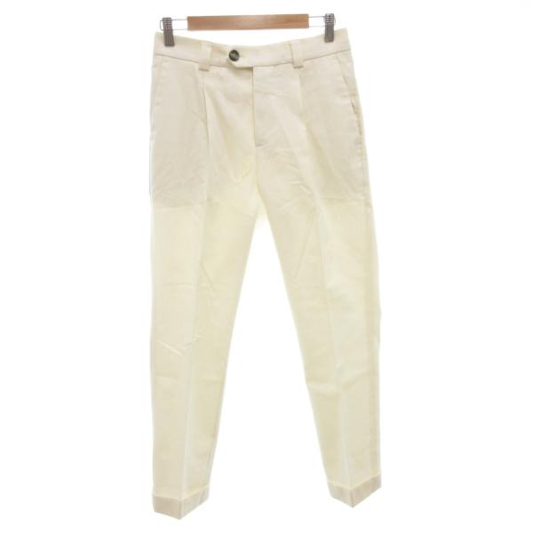 ブルネロクチネリ BRUNELLO CUCINELLI パンツ スラックス ウール 44 白 ホワイト /FF ■GY62 レディース【ブランド】ブルネロクチネリ BRUNELLO CUCINELLI【表記サイズ】44【実寸サイズ】ウエスト...