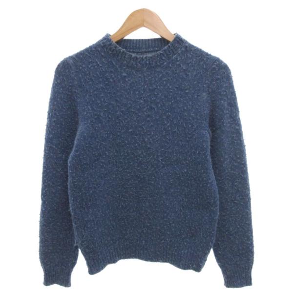 ルシアンペラフィネ LUCIEN PELLAT-FINET ニット セーター カシミヤ S 青 ブルー クルーネック 長袖 /FF ■GY62 レディース【ブランド】ルシアンペラフィネ LUCIEN PELLAT-FINET【表記サイズ】S...