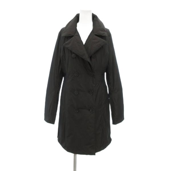 セオリー Theory トレンチ型 ダウンコート M ダークブラウン ダブルブレスト /UO ■GY62 レディース【ブランド】セオリー Theory【表記サイズ】M【実寸サイズ】肩幅：40cm　身幅：48cm　袖丈：63cm　着丈：83c...