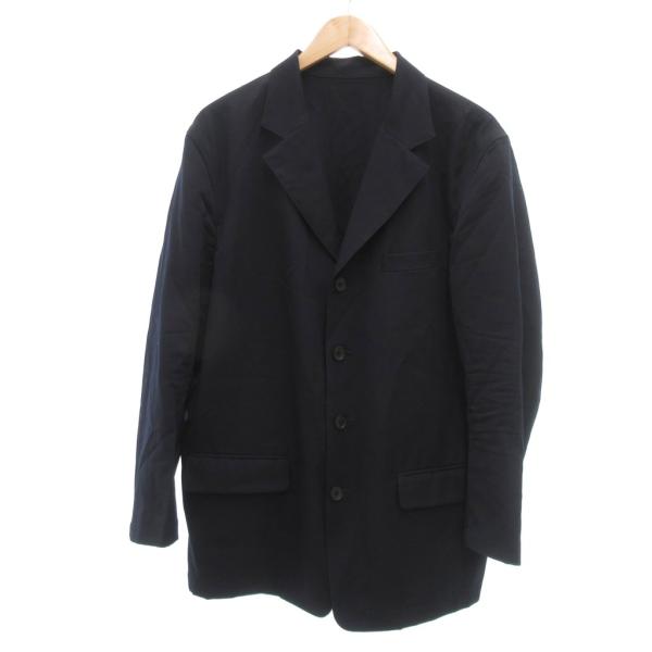 ヨウジヤマモト YOHJI YAMAMOTO AAR ヴィンテージ ジャケット ウール 4B L 紺 ネイビー /UO ■GY62 メンズ【ブランド】ヨウジヤマモト YOHJI YAMAMOTO【表記サイズ】L【実寸サイズ】肩幅：49cm　...