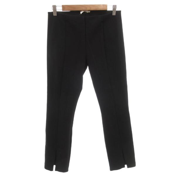 ザロウ THE ROW パンツ スラックス スキニー イージー ゴムウエスト M 黒 ブラック /FF ■GY62 レディース【ブランド】ザロウ THE ROW【表記サイズ】M【実寸サイズ】ウエスト：62cm　もも幅：21cm　裾幅：13c...