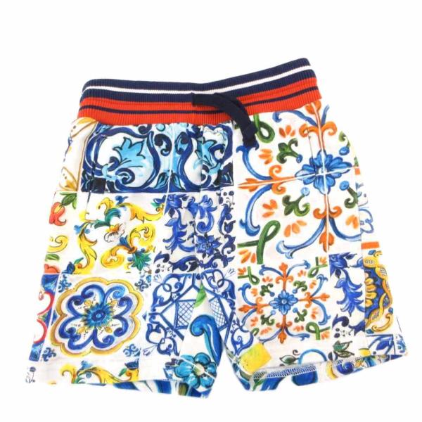 ドルチェ&amp;ガッバーナ ドルガバ DOLCE&amp;GABBANA ショートパンツ ハーフ ショーツ 総柄 イージー 3 マルチカラー /FF ■GY62 キッズ【ブランド】ドルチェ&amp;ガッバーナ ドルガバ DOLCE&amp...