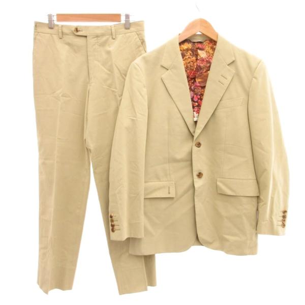 ポールスミスコレクション PAUL SMITH COLLECTION セットアップ スーツ テーラードジャケット パンツ スラックス 裏地総柄 2B L【ブランド】ポールスミスコレクション PAUL SMITH COLLECTION【表記サ...