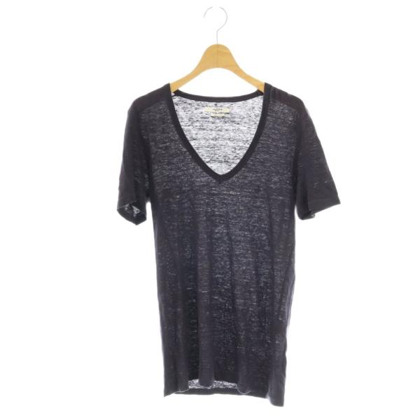 イザベル マラン エトワール ISABEL MARANT ETOILE Tシャツ カットソー 半袖 リネン XS スモークパープル /DO ■GY62 レディース【ブランド】イザベル マラン エトワール ISABEL MARANT ETOI...