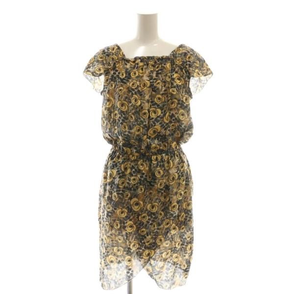 未使用品 クリスティーナティ Kristina TI ワンピース 総柄 シルク 40 マルチカラー /DO ■GY57 レディース【ブランド】クリスティーナティ Kristina TI【表記サイズ】40【実寸サイズ】身幅：約43.5cm　着...