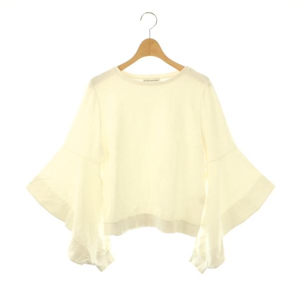 ステファノモルタリ Stefano Mortari トップス 変形 カットソー 長袖 40 白 ホワイト /AT ■OS ■GY57 レディース【表記サイズ】40【実寸サイズ】肩幅：34cm　身幅：48cm　着丈：50cm　袖丈：58cm　...