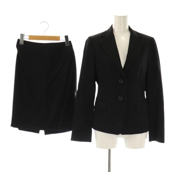 コムサデモード COMME CA DU MODE セットアップ テーラードジャケット タイトスカート 7 ブラック /HK ■GY57 レディース【ブランド】コムサデモード COMME CA DU MODE【表記サイズ】7【実寸サイズ】ジャ...