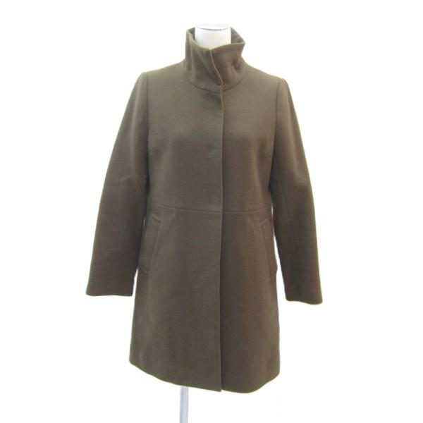 アーバンリサーチ URBAN RESEARCH コート ロング丈 ウール F カーキ スタンドカラー UL13-NA09008 /SY46 ■GY61 レディース【ブランド】アーバンリサーチ URBAN RESEARCH【表記サイズ】F【実...