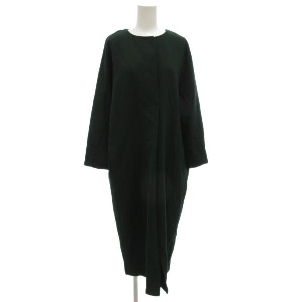 ラヴァンチュールマルティニーク L'AVENTURE martinique ロングワンピース 長袖 ドルマンスリーブ 緑 グリーン /GV ■GY58【表記サイズ】サイズ表記なし(実寸サイズをご参考ください。)【実寸サイズ】着丈：109cm...