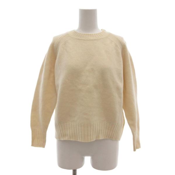 ジャーナルスタンダード JOURNAL STANDARD ニット セーター ウール アイボリー 長袖 ラウンドネック 無地 /RG ■GY58 レディース【ブランド】ジャーナルスタンダード JOURNAL STANDARD【表記サイズ】サイ...