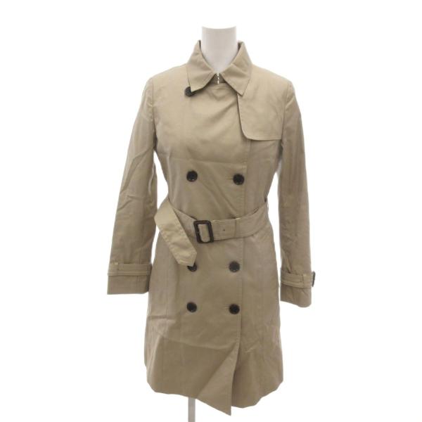 インディヴィ INDIVI 美品 トレンチコート ジャケット 05 ベージュ ダブルブレスト ロング丈 ベルト付き 長袖 127-92601 /HW ■GY58 レディース【ブランド】インディヴィ INDIVI【表記サイズ】05【実寸サイズ...