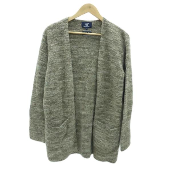 コムサコミューン COMME CA COMMUNE ニットカーディガン ミドル丈 前開き M 茶色 ブラウン /HO1 ■GY59 メンズ【ブランド】コムサコミューン COMME CA COMMUNE【表記サイズ】M【実寸サイズ】身幅：52...