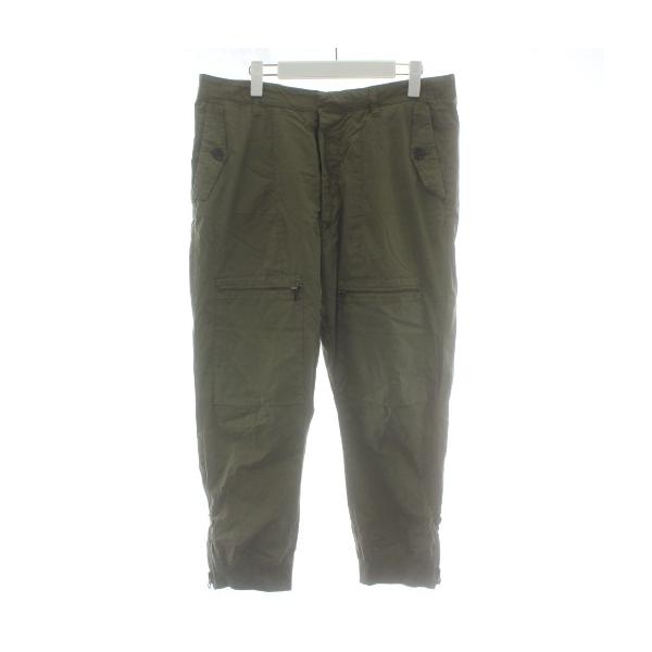 メッサジェリエ Messagerie カーゴパンツ テーパード ジップフライ 48 カーキ /XZ ■GY57 メンズ【ブランド】メッサジェリエ Messagerie【表記サイズ】48【実寸サイズ】ウエスト：85cm　もも幅：31cm　裾幅...