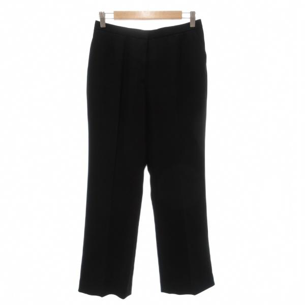 未使用品 イギン TOKYO IGIN タグ付き パンツ スラックス センタープレス 13AR 黒 ブラック /NL ■GY59 レディース【表記サイズ】13AR【実寸サイズ】ウエスト：70cm　もも幅：26cm　裾幅：23cm　股上：32...