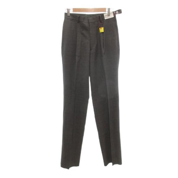 未使用品 SPEZZATO パンツ スラックス  絹 シルク 73 グレー 灰色 プリーツ 長ズボン 3532064 /HW ■GY59 メンズ【表記サイズ】73【実寸サイズ】ウエスト：70cm　もも幅：60cm　裾幅：20cm　股上：36...